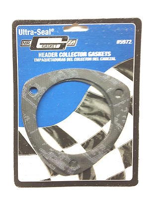 MR GASKET 5972-Ultra-Seal Header Collector Gaskets 3.5"-3 hole-Exhaust ...