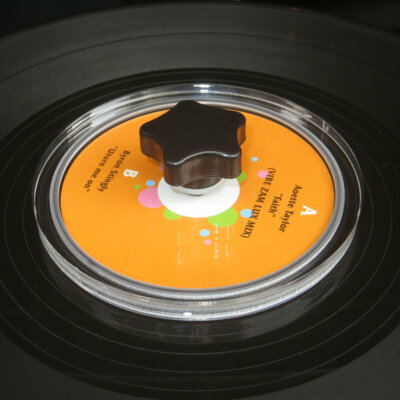 LP Vinyl Record Cleaner Clamp Record Label Saver Protector Waterproof ...