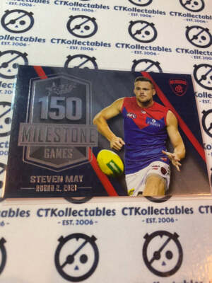 2022 AFL Footy Stars Milestone 150 games - Steven May MG49 | eBay Australia