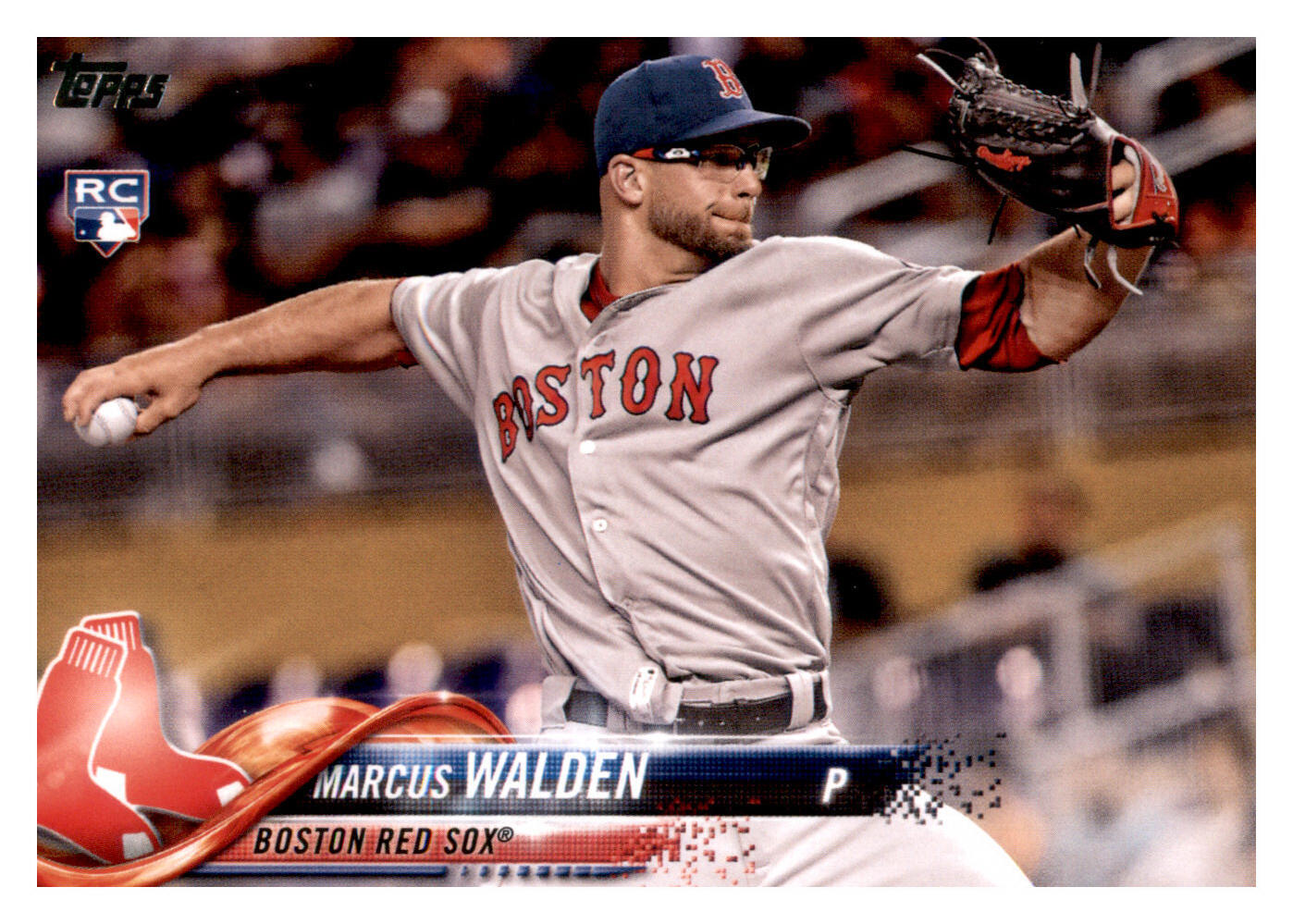 2018 Topps Update #US247 Marcus Walden Boston Red Sox Baseball Card | eBay