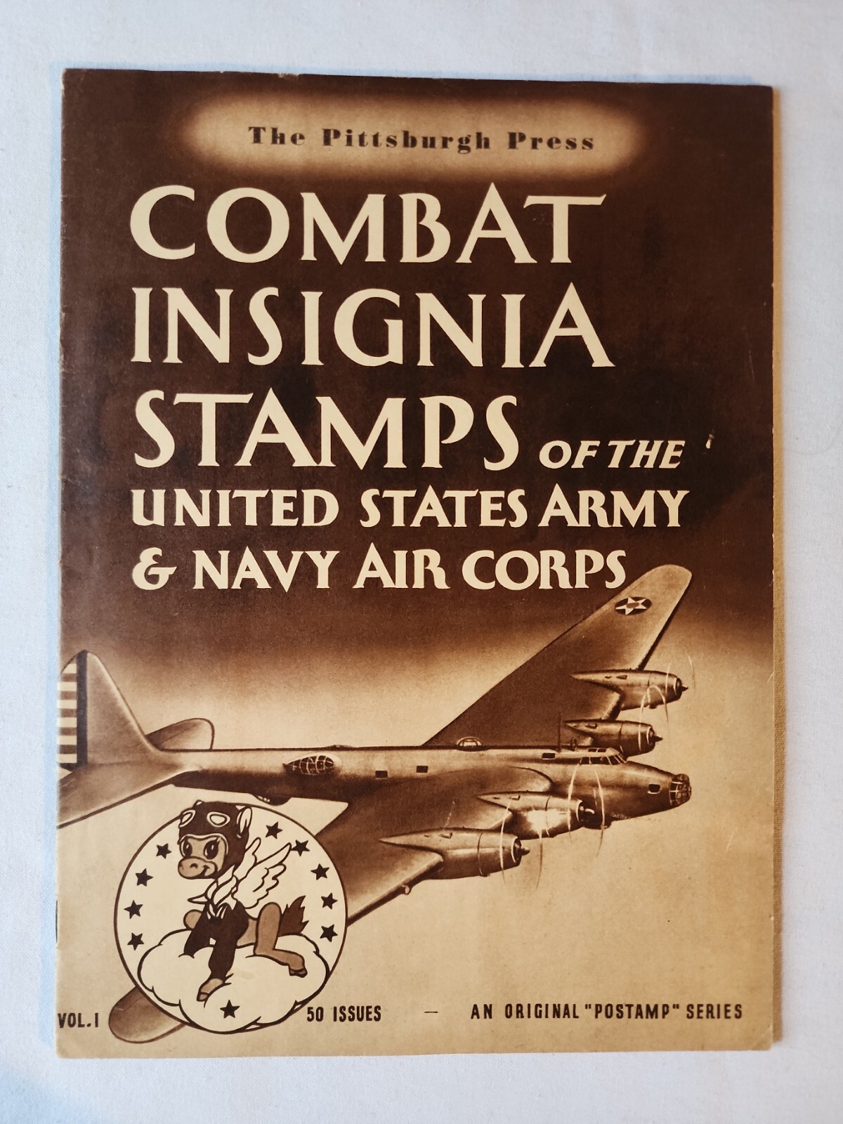 COMBAT INSIGNIA STAMPS Vol 1 WAR INSIGNIA STAMPS ALBUM Vol 2 Combo COMP ...
