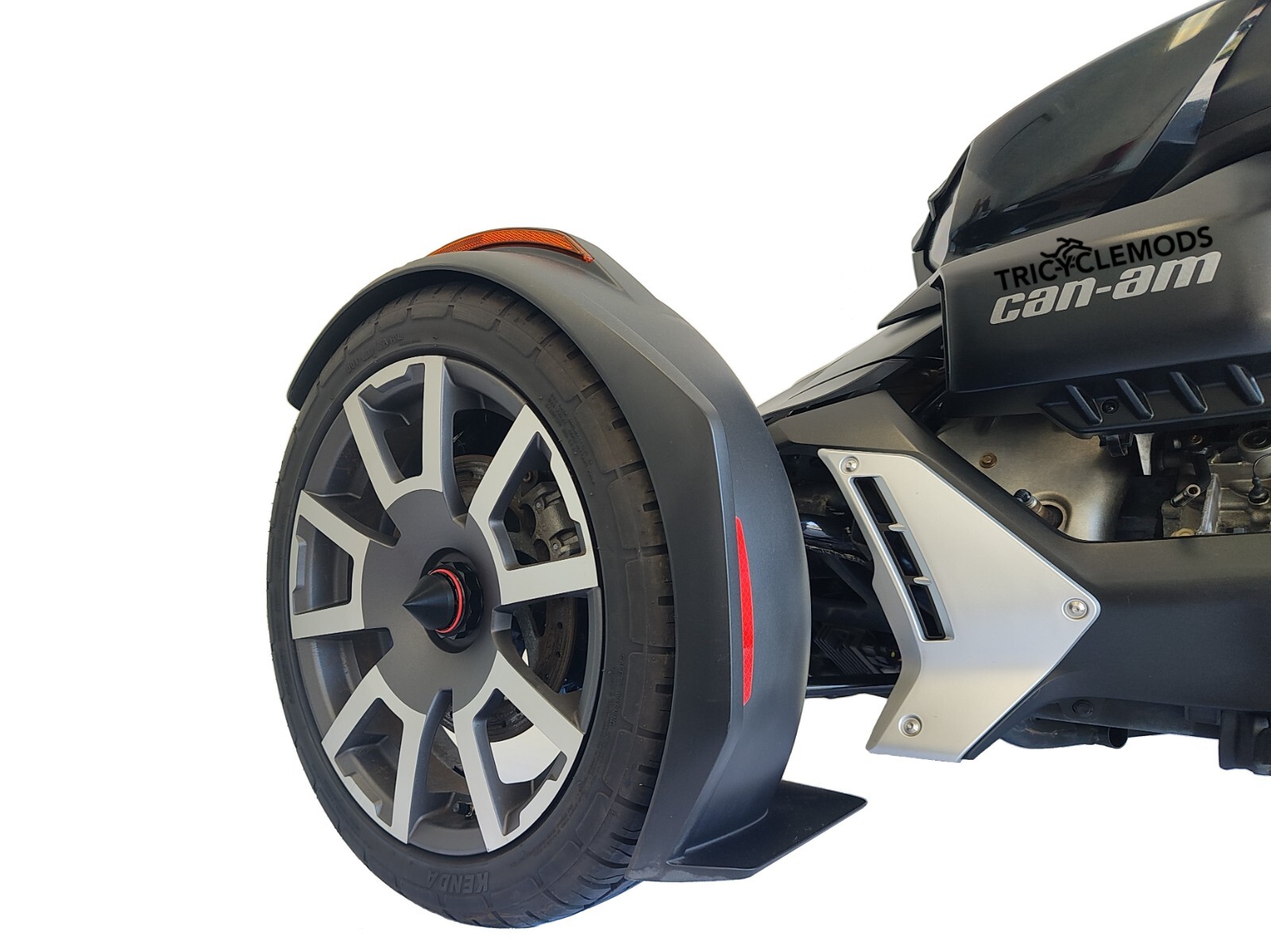 SPIKE RIM COVERS for Can-Am Ryker 600cc 900cc Ace Rally Sport ...