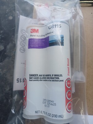 3M 08115 Automix Body Panel Bonding Adhesive Epoxy for Fiberglass Steel ...