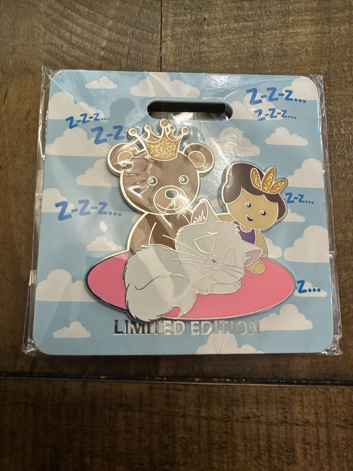 Disney WDI D23 Cat Nap Charlotte's Cat LE 300 Pin Princess and the Frog ...