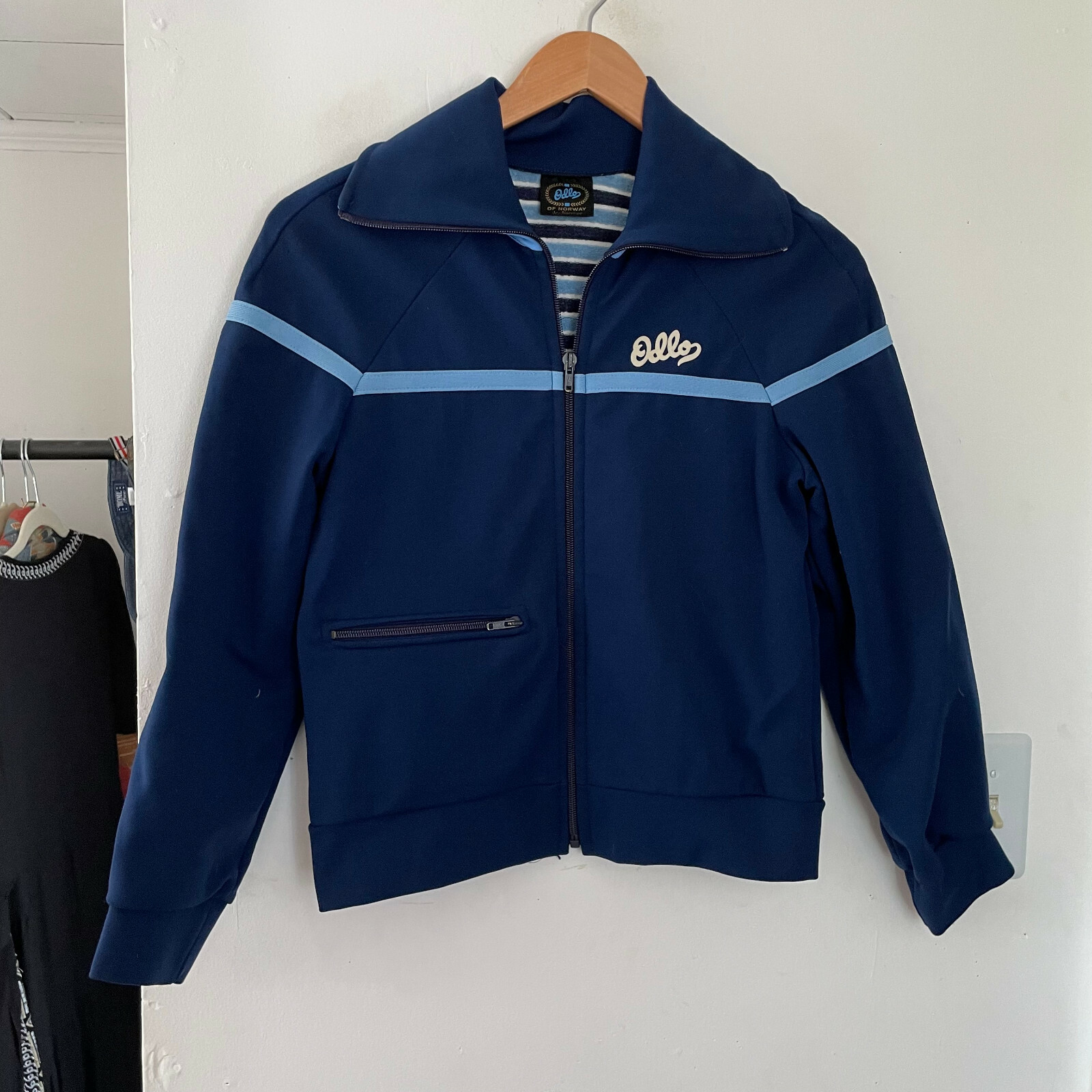 Vintage 70s Odlo of Norway Track Curling Jacket Small… - Gem