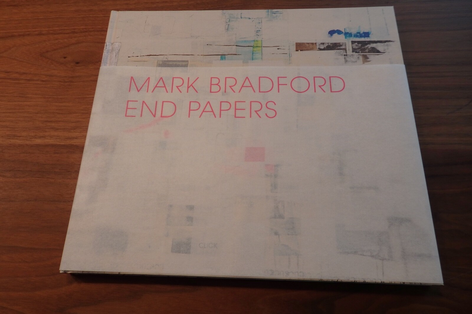 Signed,Mint-Mark Bradford:End Papers,1st edition 2020,Hardbound Art ...