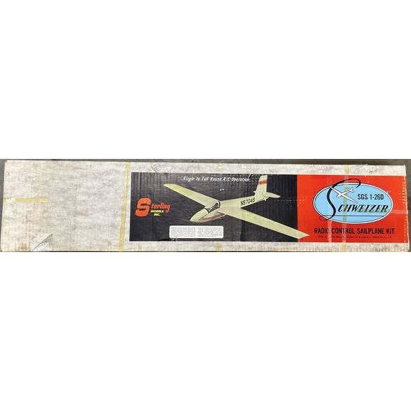 Sterling Models RC Plane Schweizer 1-26D RC Sailplane | eBay