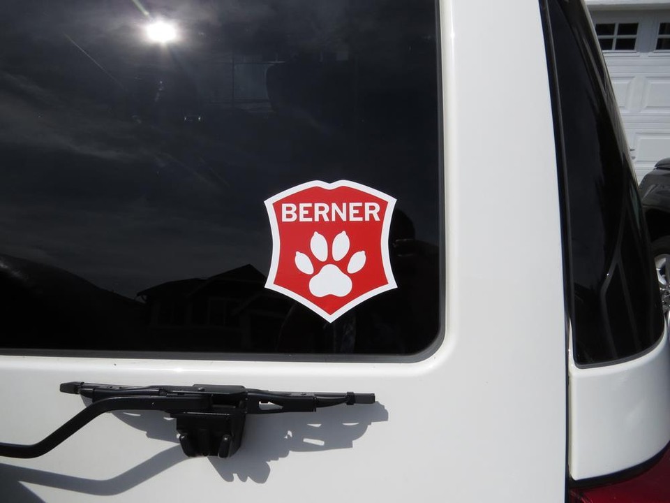 Bernese Mountain Dog Car Decal. Berner sticker. | eBay