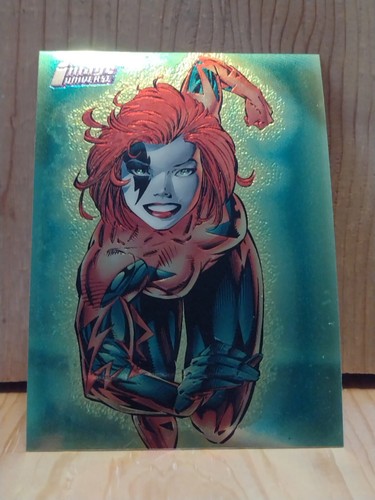 1995 TOPPS: IMAGE UNIVERSE: #67 CYBER FORCE: VELOCITY. CHROMIUM B90 | eBay