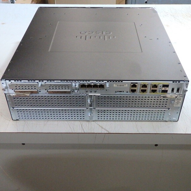 Cisco 3925E 4-Port Gigabit Wireless Router (CISCO3925E-SEC/K9) for sale ...