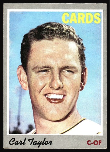 1970 Topps Carl Taylor #76 St. Louis Cardinals | eBay