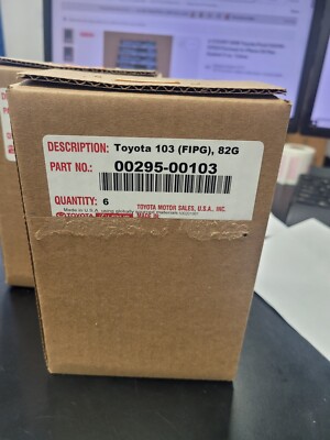 (6) Genuine Toyota 00295-00103 Seal Packing 103 (FIPG) For Oil Pan ...