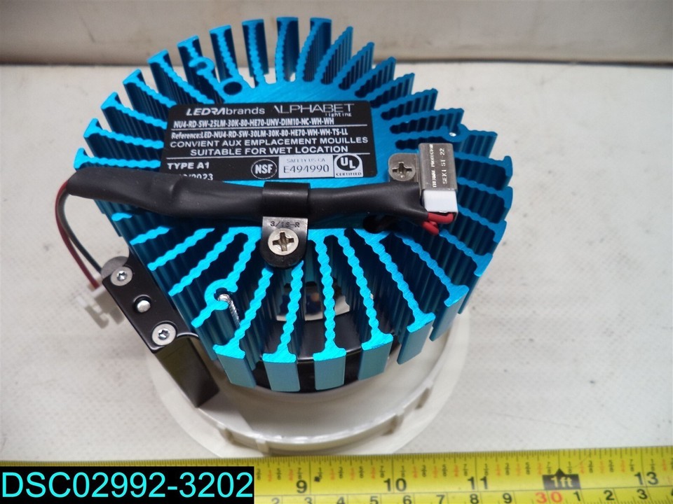 LEDRA BRANDS ALPHABET NU4-RD-SW-25LM-30K-80-HE70-UNV-DIM10-NC-WH-WH | eBay