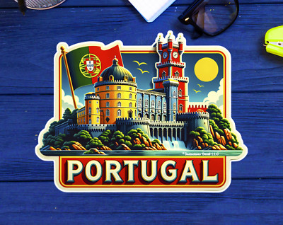 Portugal Sticker 2.5" To 4" Souvenir Decal Indoor Outdoor Sintra Lisbon ...