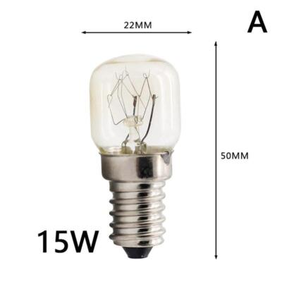 15w E14 Oven Lamps Cooker Heat Resistant Light Bulb 15W/25W Best 220 ...
