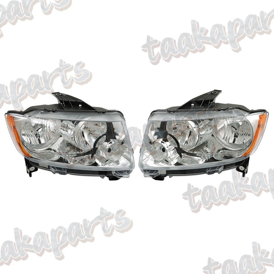 For 2011-2013 Jeep Grand Cherokee 11-17 Compass Halogen Headlights ...