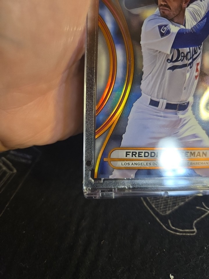 FREDDIE FREEMAN 2025 TOPPS TRIBUTE BASEBALL ORANGE DODGERS /25 Q3882 | eBay