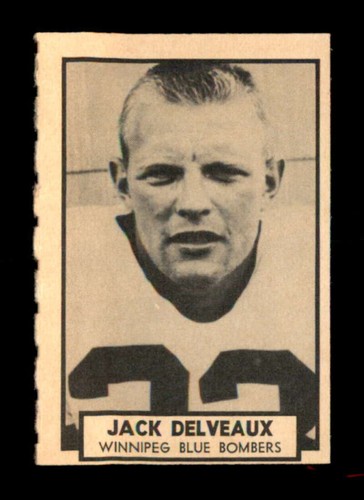 1962 Topps CFL #150 Jack Delveaux EXMT/EXMT+ X2486307 | eBay