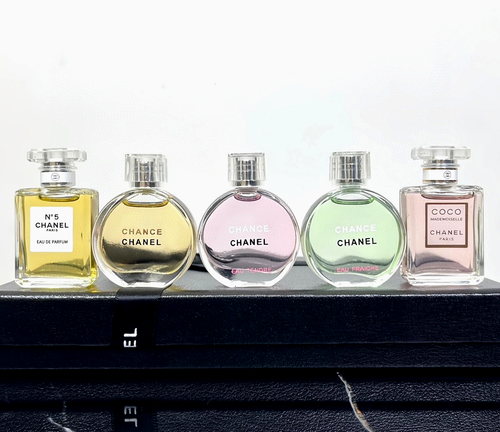 Chanel Perfume 5-Piece Set Gift Box – 5 x 7.5ml – Elegant & Luxury | eBay