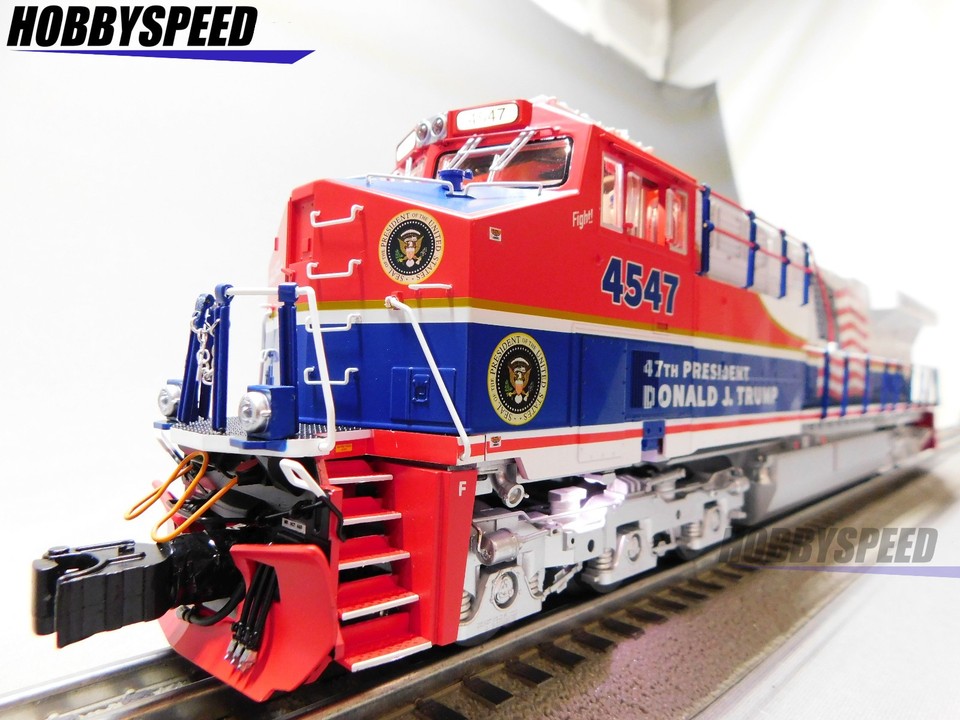 LIONEL BTO PRESIDENT TRUMP LEGACY ES44 #4547 DIESEL ENGINE O GAUGE ...