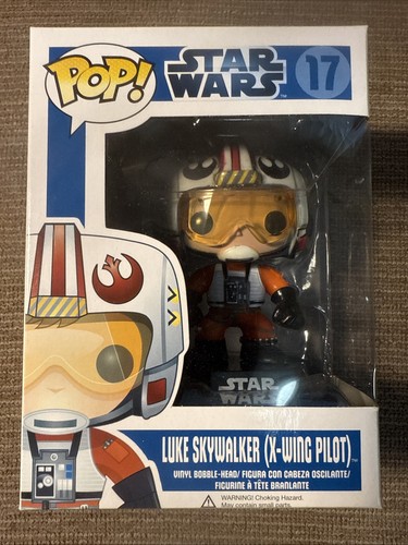 STAR WARS Luke Skywalker (X-Wing Pilot) #17 Funko Pop VHTF! | eBay