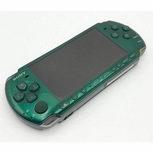 PSP-3000SG Spirited Green Sony PlayStation Portable Console Only Tested ...