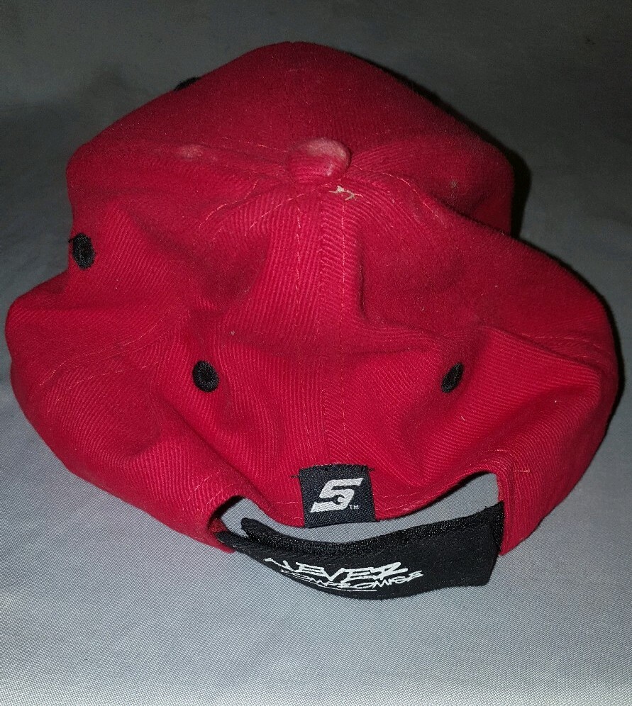 Snap-On Black & Red Baseball Cap Hat Snap On Hat | eBay