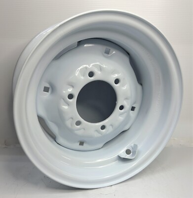 15 x 8 Wheel Rim 6 Lug Tractor Ag Farm Implement N15866 ag White | eBay
