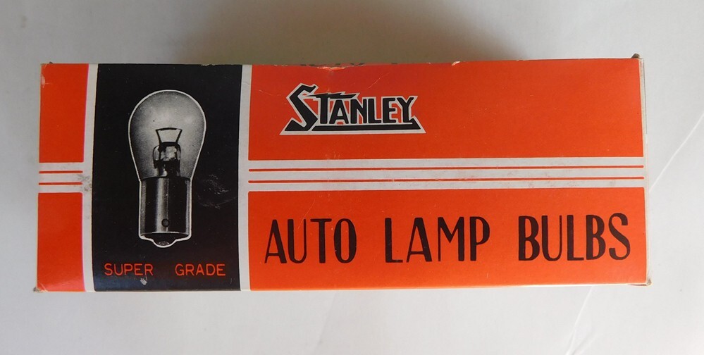 NOS STANLEY MOTORCYCLE AUTO TAIL LIGHT BULBS NORTON TRIUMPH BSA HARLEY ...