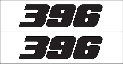 396 Horsepower Decal / Graphic Fits Chevy Corvette Engine | eBay