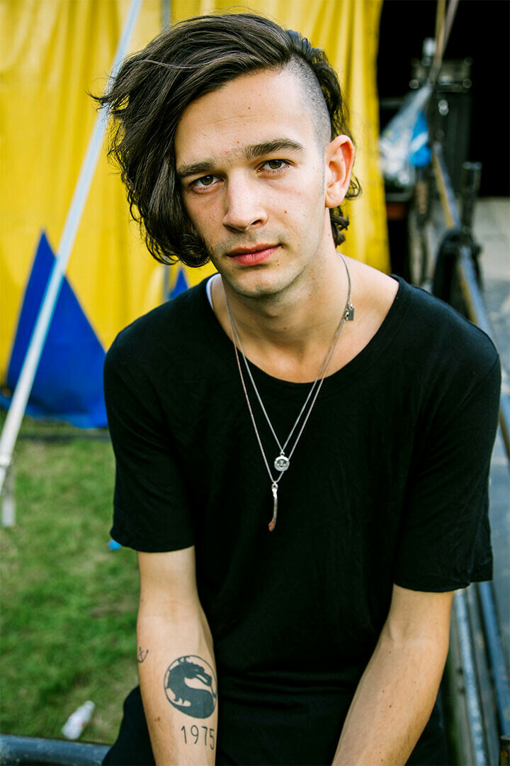The 1975 Matt Healy Hair