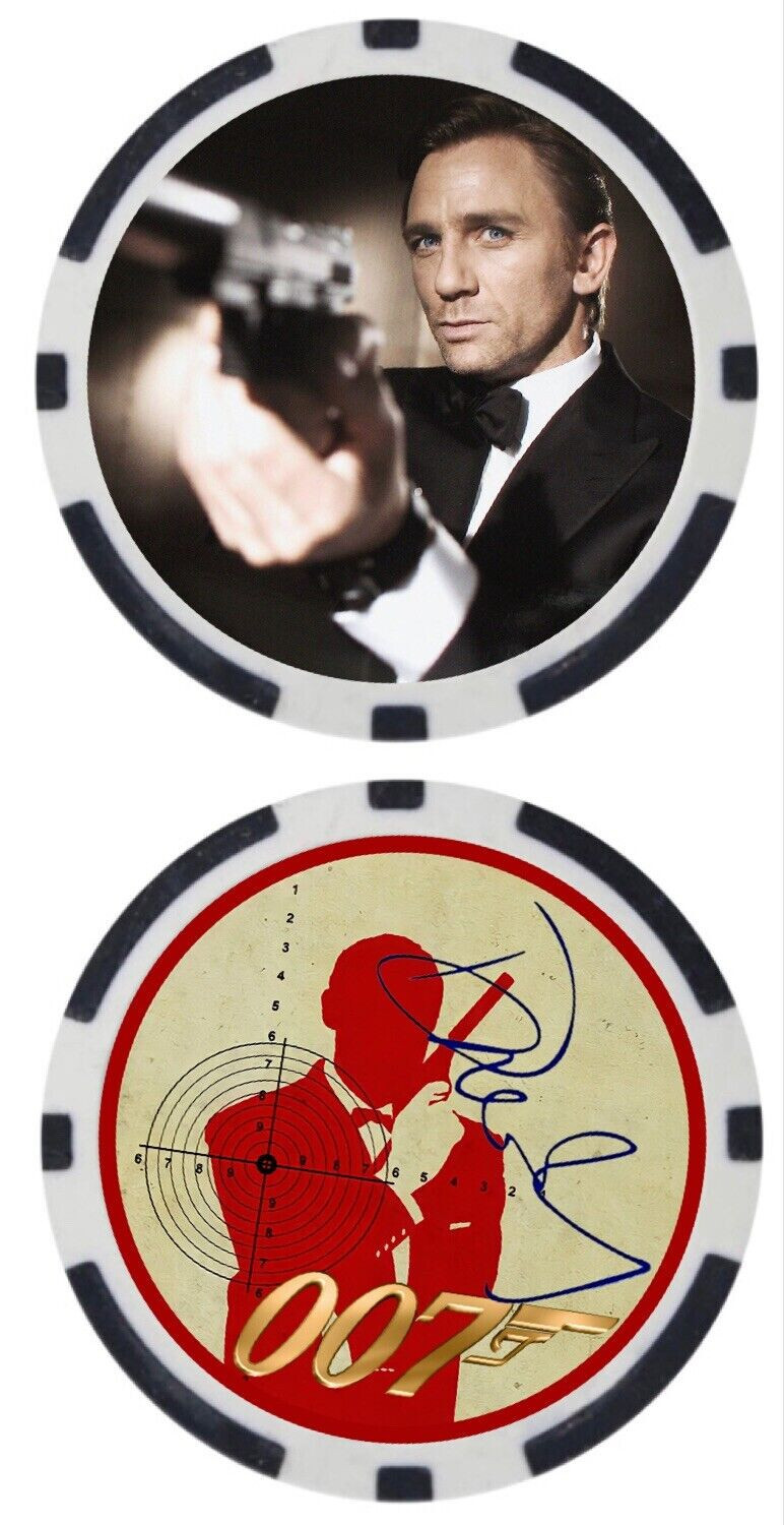 (8) EIGHT JAMES BOND - 007 - POKER CHIPS SET | eBay