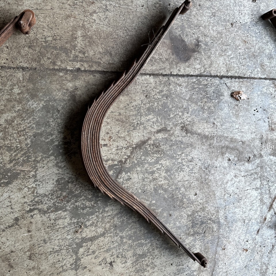 1928 1931 Model A Ford Rear Leaf Spring Assembly Original 8 Leaf 1929 ...