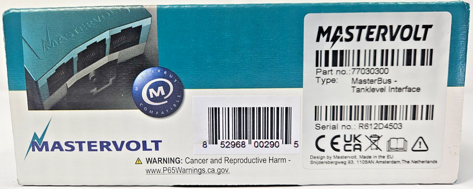Mastervolt Tank level PC Interface to Masterbus network 77030300 | eBay