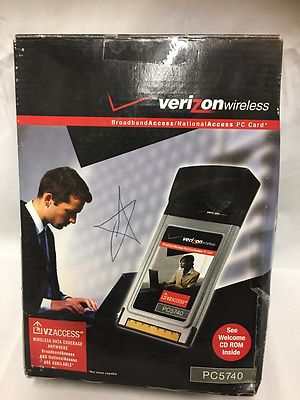 "Verizon Wireless PC Card PC5740 Broadband Access / NationalAccess ...