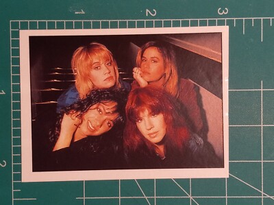 1989 Merlin Sticker Card ROCK Pop music GROUP BAND THE BANGLES | eBay