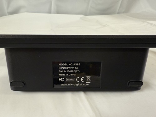 Nix X08E 8 inch Digital Photo Frame - Black With Remote | eBay