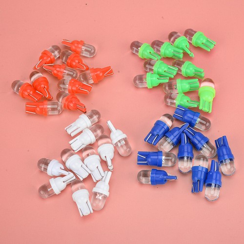 40pcs Color Mixed W5W T10 194 158 168 2825 LED Car Instrument Dash ...