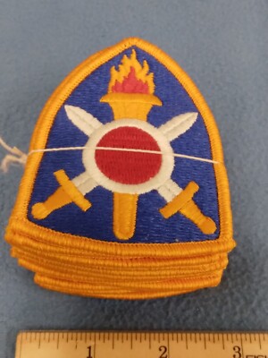 BUNDLE OF 20 - ARMY 402nd FIELD ARTILLERY BRIGADE COLOR PATCHES - NEW ...