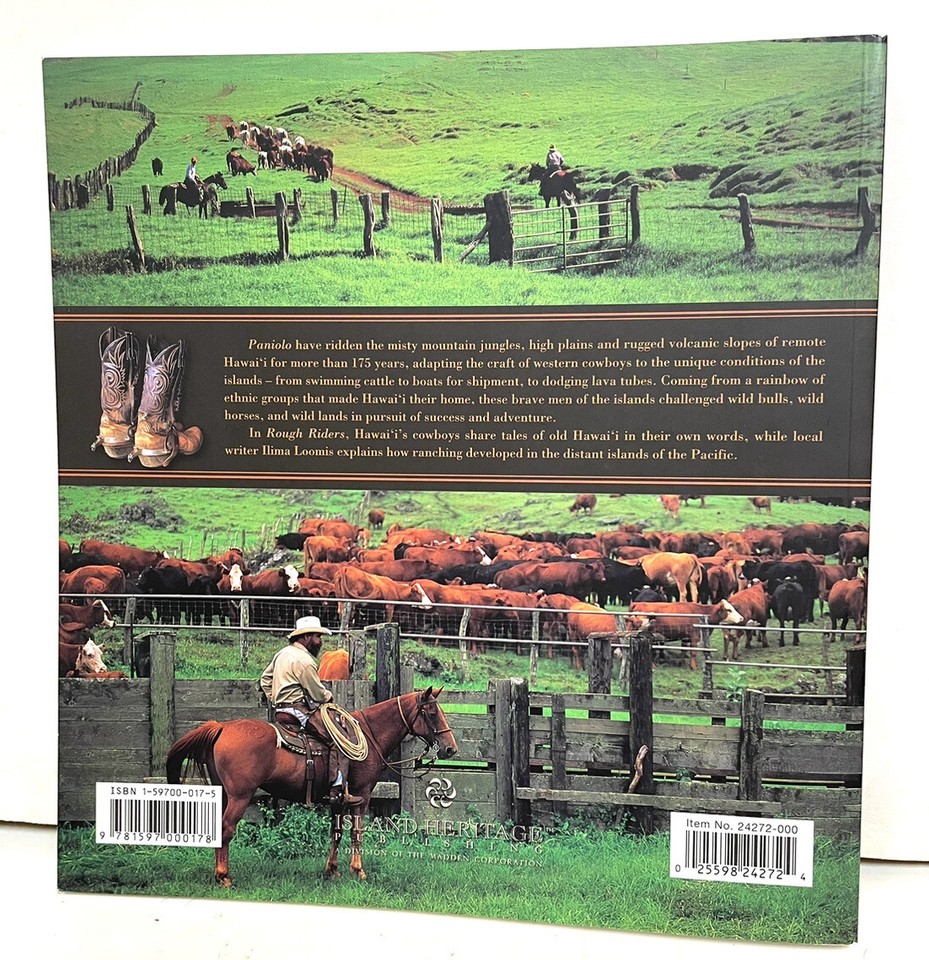 Rough Riders - Hawaii's Paniolo And Their Stories by Ilima Loomis PB | eBay