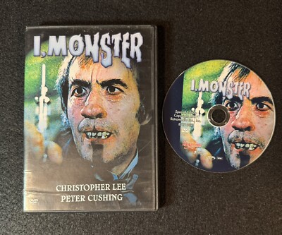 I Monster DVD 1971 Peter Cushing Christopher Lee Jekyll & Hyde Horror ...