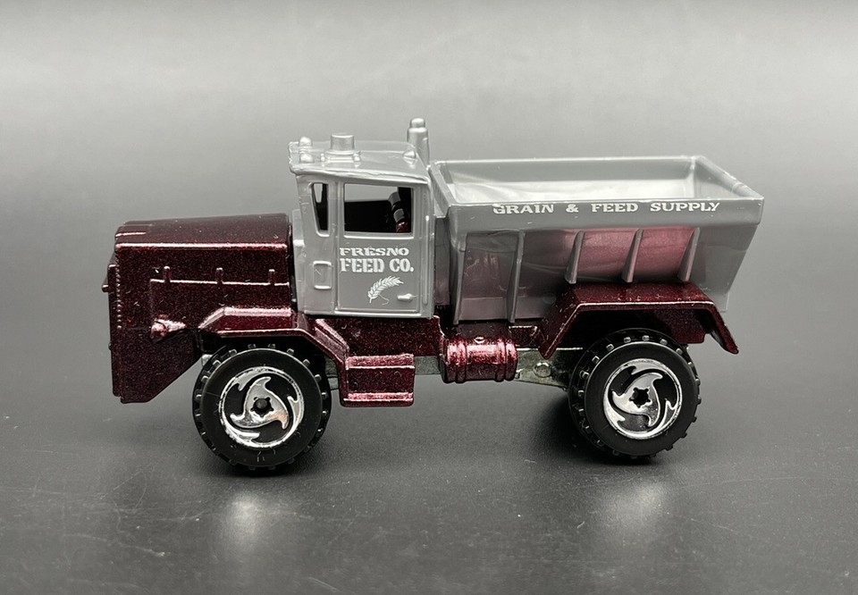 Hot Wheels 1983 Oshkosh Snowplow Fresno Feed Co Mattel Loose Car ...
