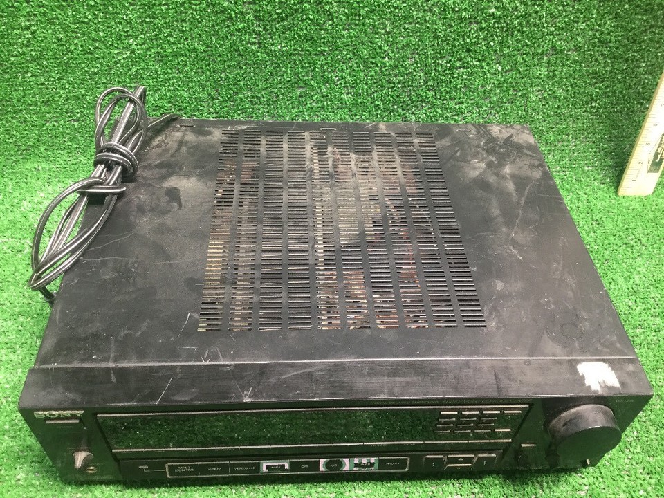 Rare Vtg Sony STR-AV720 Audio / Video Control Center 140 Watt Surround ...