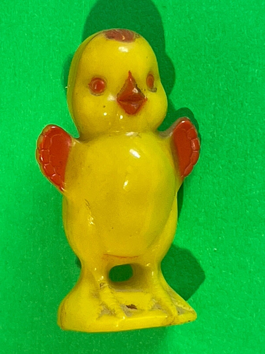 Vintage Knickerbocker 1950's Plastic Easter Chick Toy 2" | eBay
