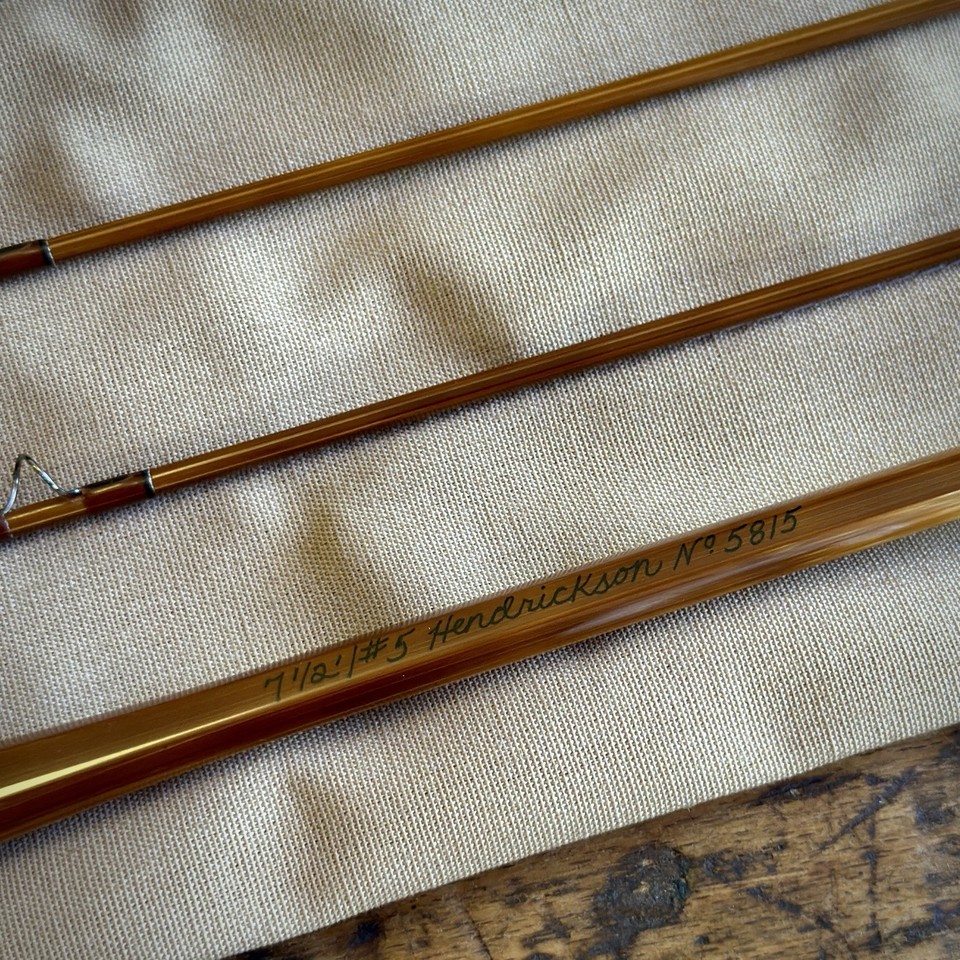 Thomas & Thomas Hendrickson 7’6” 5 Weight Bamboo Fly Fishing Rod | eBay