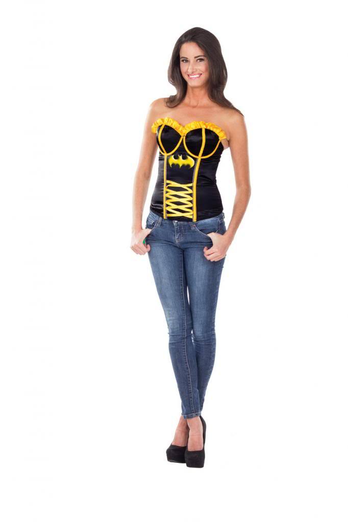 Adult Sexy Woman's Batman BATGIRL CORSET Costume | eBay