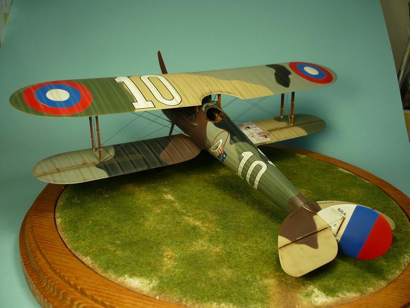 Roden 616 Nieuport 28C1 French fighter-biplane WWI plastic model scale ...