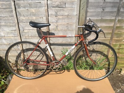 Vintage Racer Raleigh Olympus 5 speed Road bike very original 1970s 19. ...