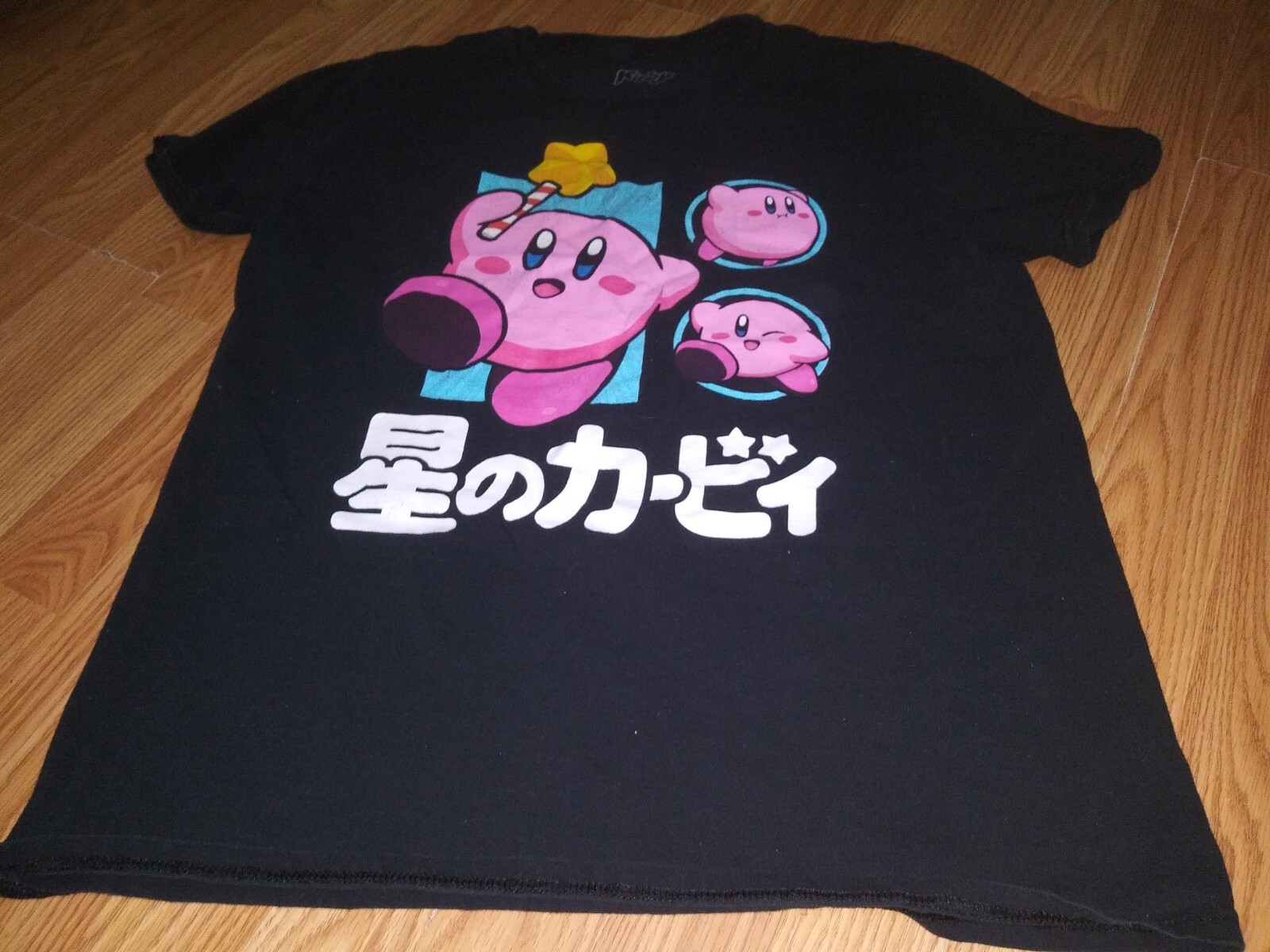 Official Licensed Kirby Japanese Writing Video Game T… - Gem