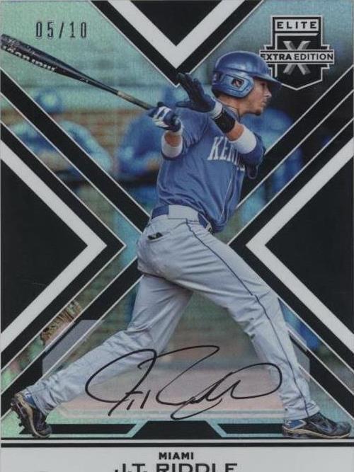 2016 Panini Elite Extra Edition - JT Riddle #83 Black Autographs /10 ...